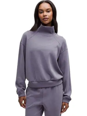 Lululemon Brushed Softstreme Funnel Neck - Grape Mist