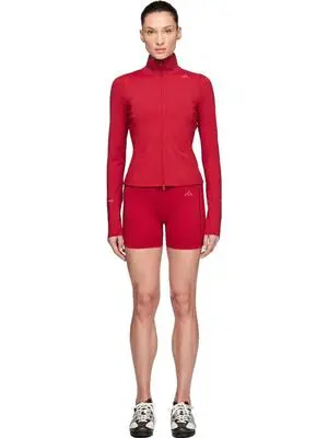 Adidas X Entire Studios Optime Short Training Leggings - Active Maroon