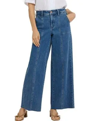 NYDJ Simone Seamed Wide Leg Jeans - Salton