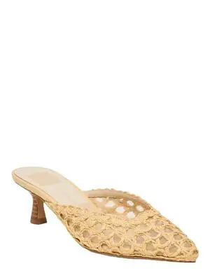Dolce Vita Cleo Loop Mule - Natural Raffia