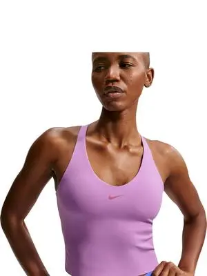 Nike Universa -support Padded Sports Bra Tank Top - Purple
