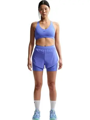 Nike Universa 2-in-1 5" Shorts - Blue
