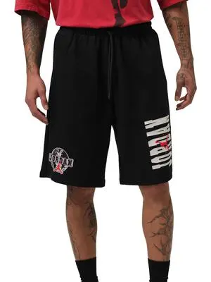 JORDAN Brooklyn Fleece Shorts - Black