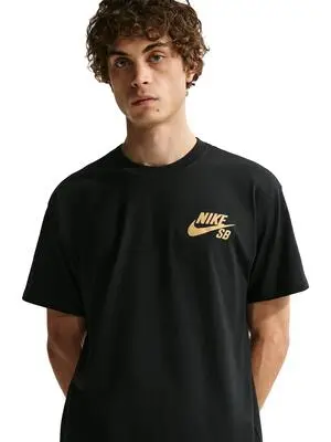 Nike Sb Logo Skate T-shirt - Black