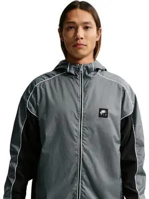 Nike Full-zip Hybrid Utility Jacket - Grey