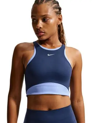Nike One Medium-support Padded Sports Bra - Blue