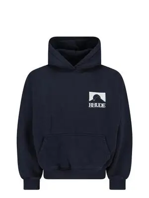 Rhude Cotton 'moonlight' Hoodie - Black