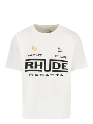 Rhude Regatta' T-shirt - White