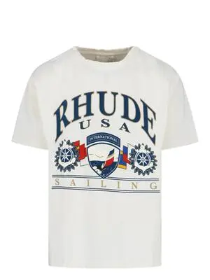 Rhude Sailing' T-shirt - White