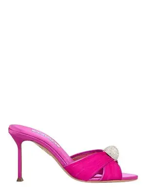 AQUAZZURA Mystery Mules - Pink