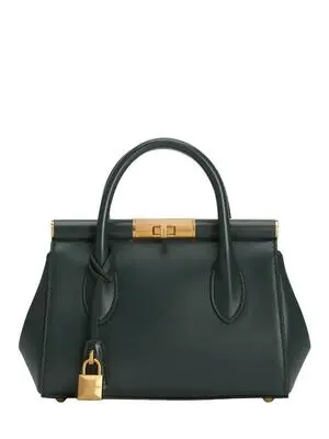 Dolce & Gabbana Marlene Day Mini Bag In Palmellato Calfskin - Green