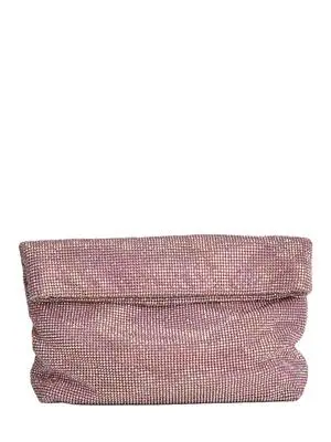 TWENTY FOURHAITCH Embellished Clutch Bag - Pink