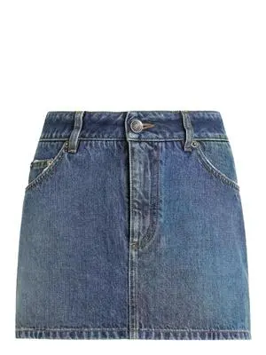 DOLCE & GABBANA Dolce & Gabbana Denim Mini Skirt