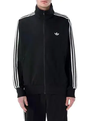 Adidas Firebird Zip-up Sweatshirt - Black