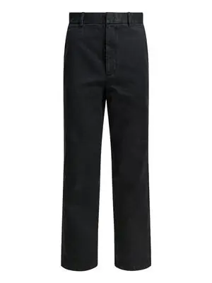 Auralee Button Pocket Trousers - Black