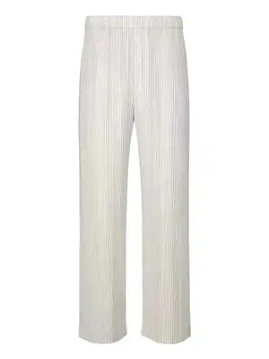 Issey Miyake Pleated Trousers - Neutrals