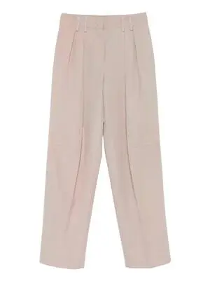 JIL SANDER Pleated Trousers - Pink