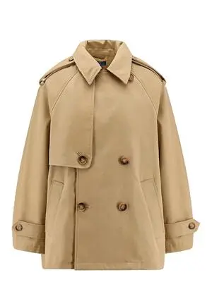 Polo Ralph Lauren Balloon Cotton Trench - Beige