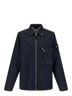 STONE ISLAND DENIM RESEARCH Organic Denim Jacket - Blue