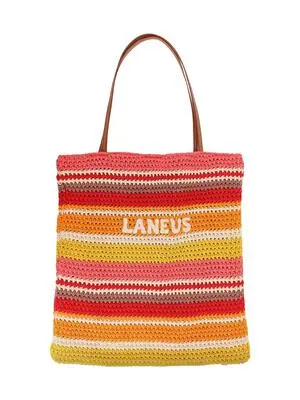LANEUS Crochet Shoulder Bag - Multicolor