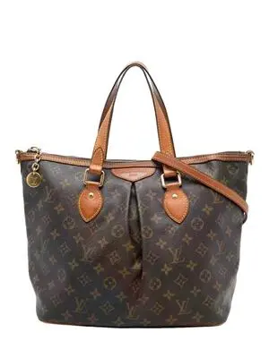 LOUIS VUITTON 2010 Monogram Palermo Pm Satchel - Brown