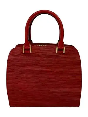 LOUIS VUITTON 2001 Epi Pont Neuf Handbag - Red