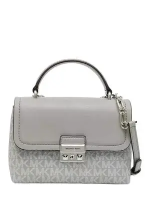 Michael Kors Tribeca Extra-small Signature Logo Satchel - Grey