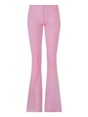 COURREGES Semi-sheer Trousers - Pink