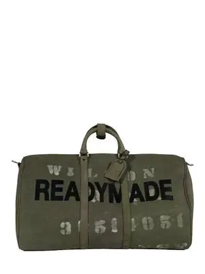 Readymade Large Top-handle Luggage Bag - Green
