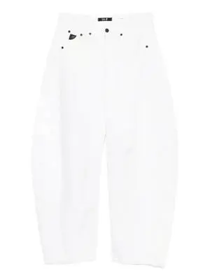 LOIS Aliana Button-fastening Jeans - White