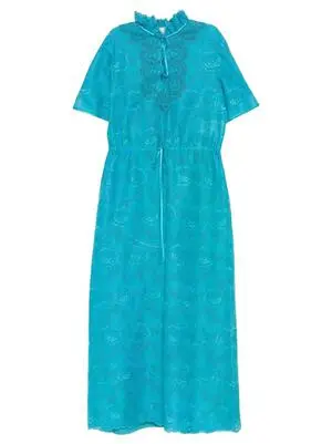 Valentino Garavani Laced Maxi Dress - Blue