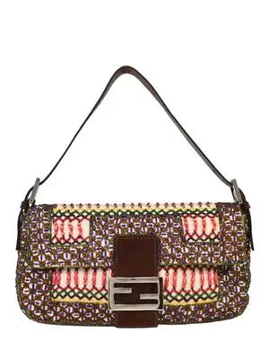 FENDI Baguette Beaded Handbag