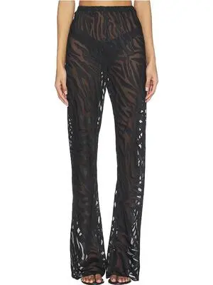 LAMARQUE Becky Straight Leg - Black Zebra