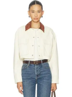 Free People X We The Free Martha Workwear Jacket - Tofu