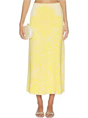 Alexis Jazlyn Skirt - Yellow Bloom