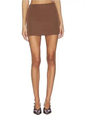 ALL THE WAYS Jubilee Mini Skirt - Brown