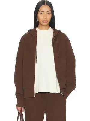 ENTIRE STUDIOS Slim Zip-up Hoodie - Brunette
