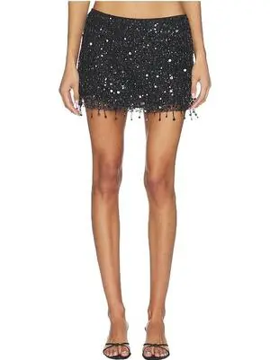 ASTA RESORT Yasmin Mini Skirt - Black