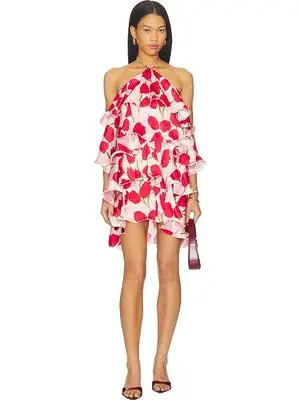ELLIATT Melia Mini Dress - Pink Floral Print