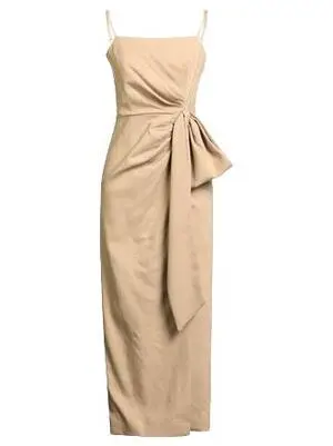 MSGM Maxi Dress - Beige