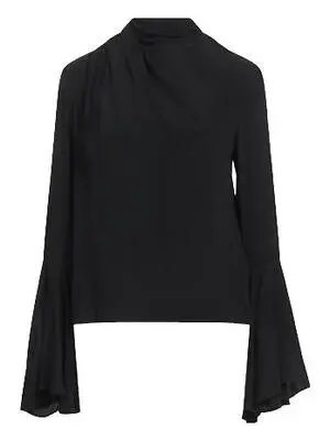 MSGM Crepe Top - Black