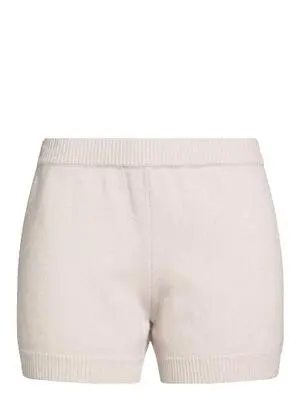 ROBERTO COLLINA Hot Pants In Light Wool And Cashmere - Grey