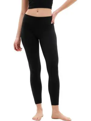 Athleta Elation Mid Rise 7/8 Legging - Black