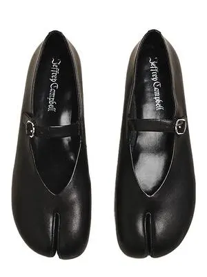 Jeffrey Campbell Preakness Split-toe Mary Janes - Black