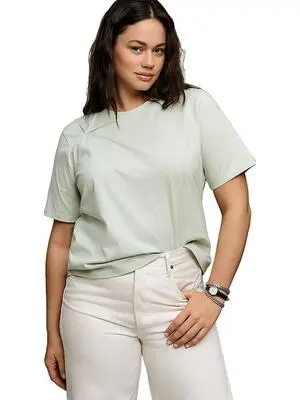 Sanctuary Cotton Twist Tee - Light Green