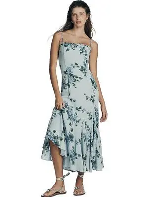 REFORMATION Lilibet Midi Dress - Fresh Air