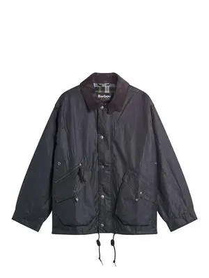 Barbour Heritage+ Modified Endurance Wax Jacket - Royal Navy