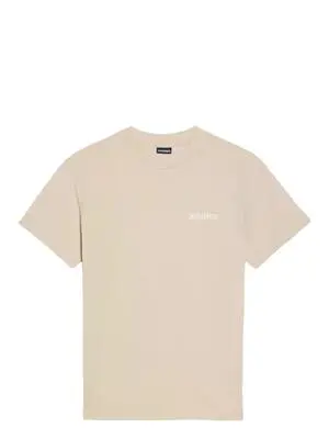 Jacquemus Logo T-shirt - Neutrals
