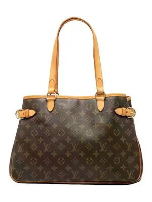 LOUIS VUITTON 2006 Monogram Batignolles Horizontal Tote Bag - Brown