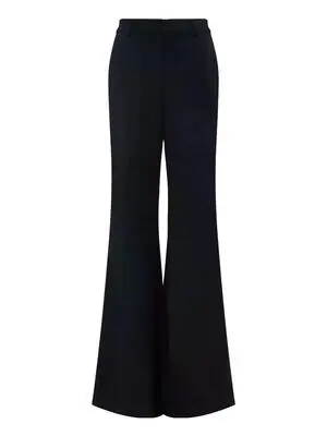 L'Agence Flared Trousers - Black